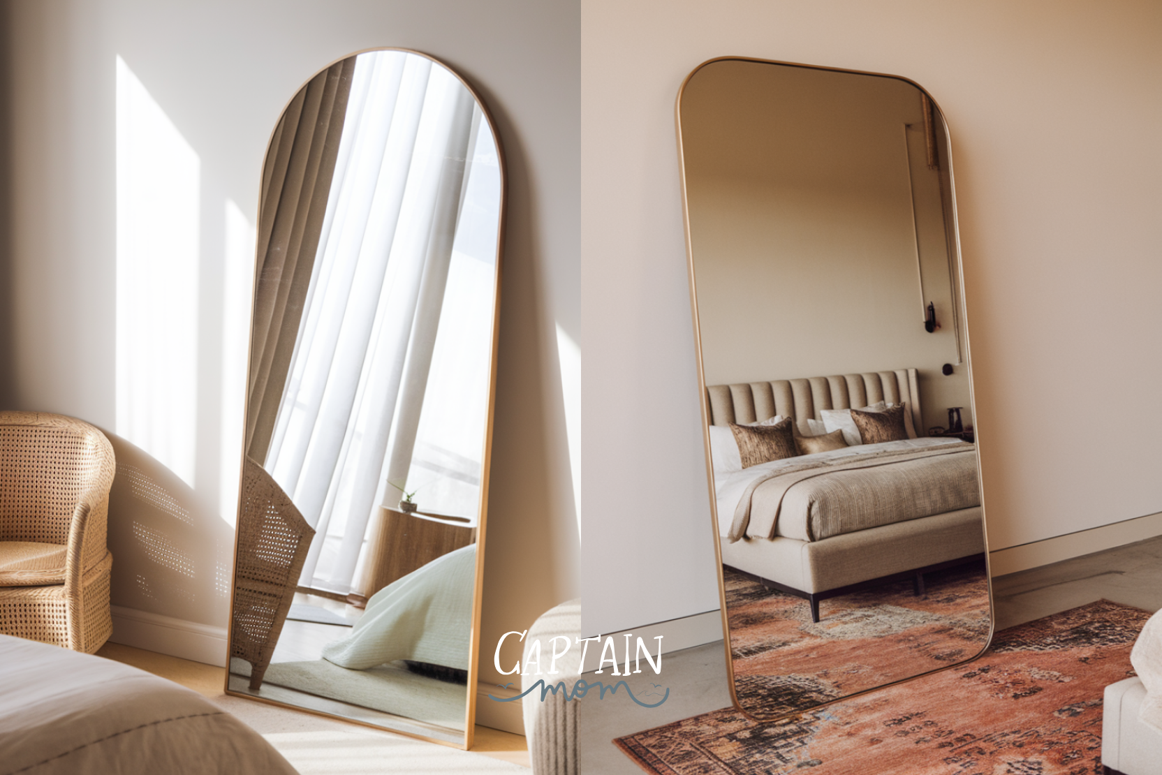 14 Best Proper Bedroom Floor Mirror Placement Ideas to Brighten Your ...